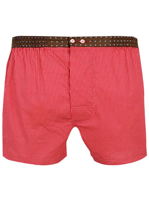 Caleçon homme pois rouge
